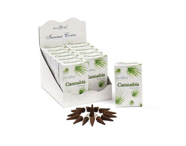 Cannabis Incense Cones By Stamford — Goldenhands